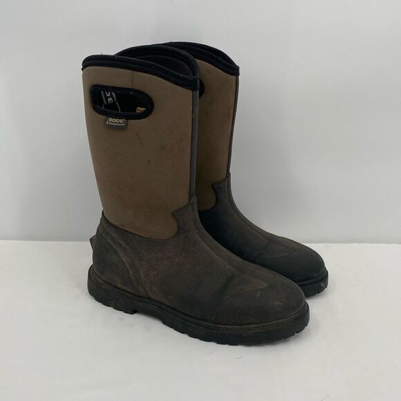 Bogs | Shoes | Bogs Roper Waterproof Work Rubber Black Brown Boots Mens ...